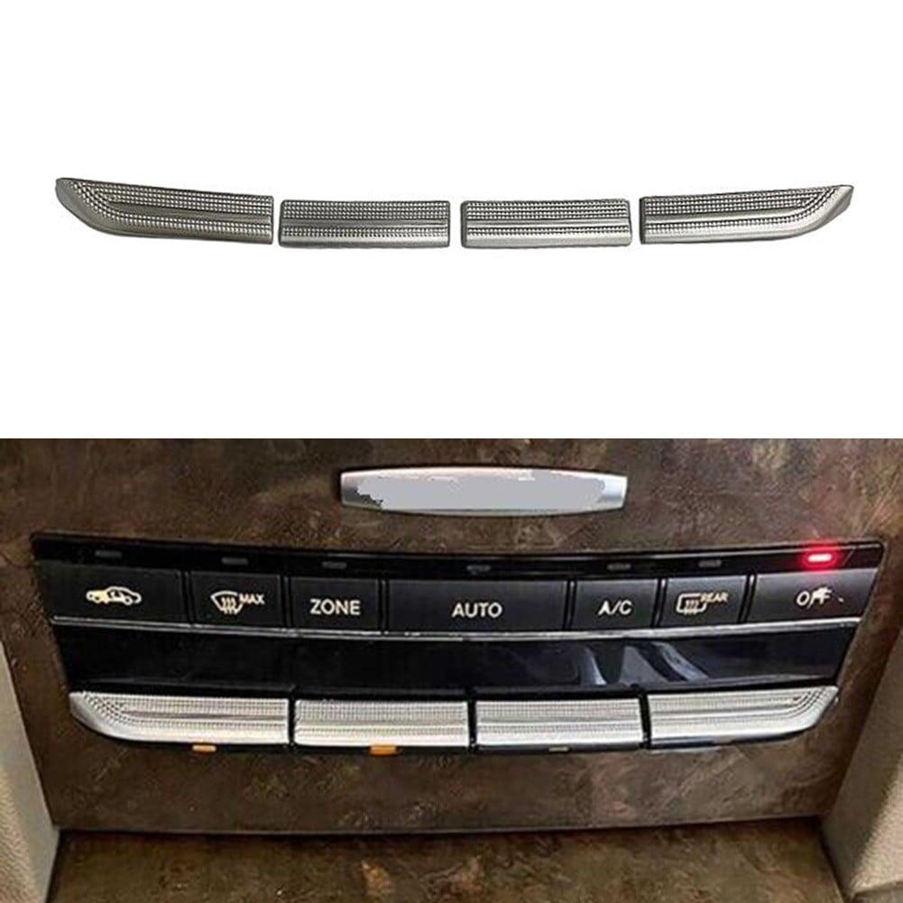 Car Air Conditioner Outlet Vent Button Cover Trim For Mercedes-Benz E ...