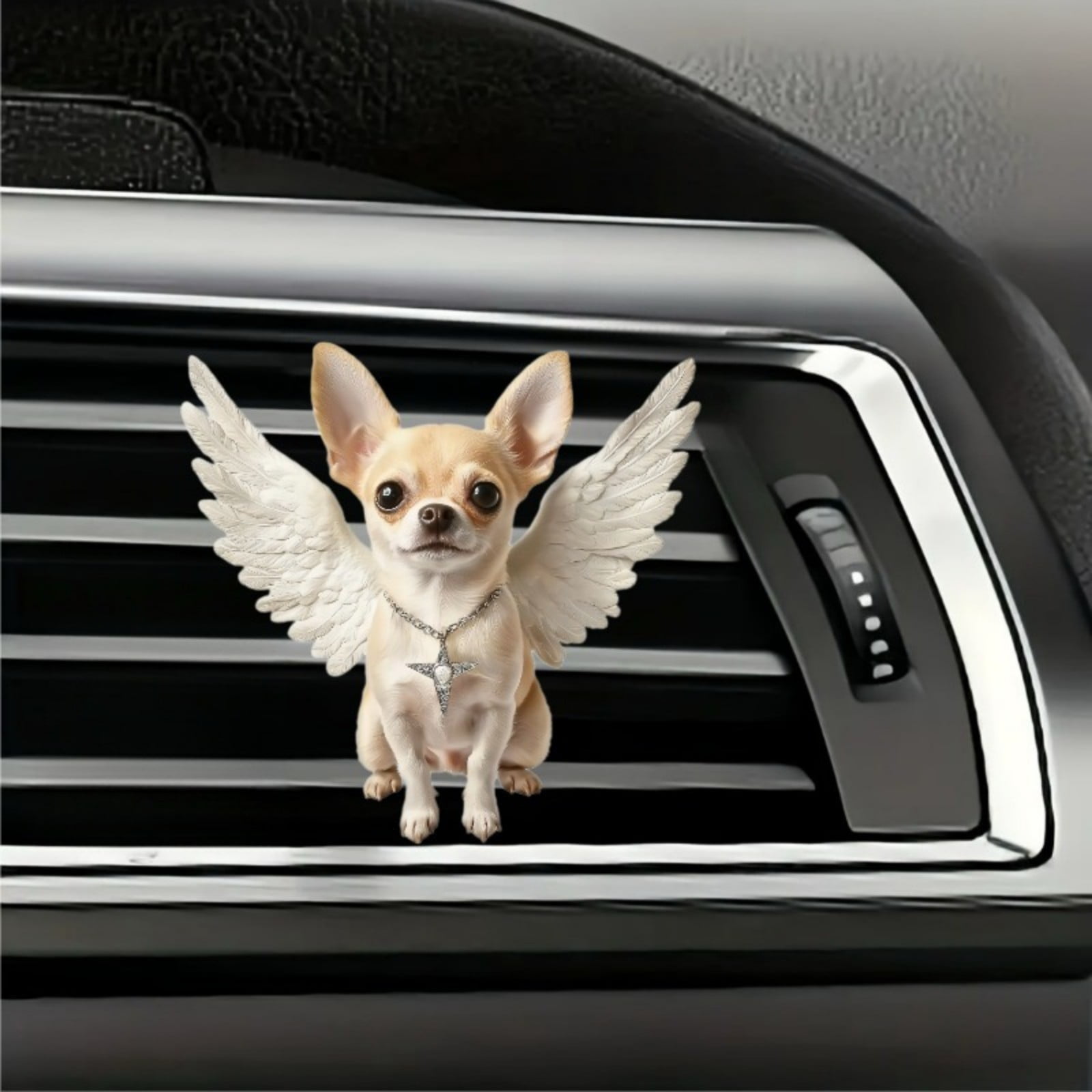 Car Air Freshener Angel With 2D Plane Acrylic Car Outlet Clip- Car ...