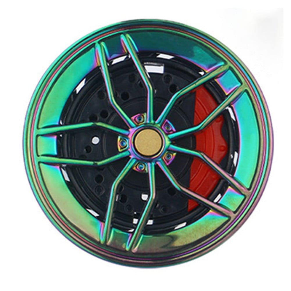 Car Air Freshener Auto Wheel Hub Air Vent Perfume Clip Rotatable Tire ...