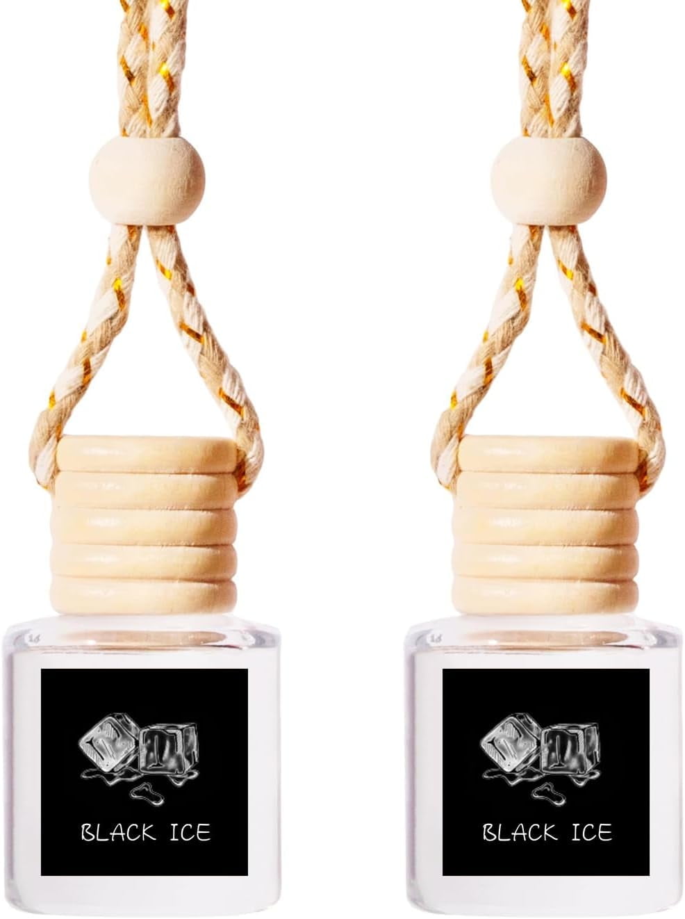 Car Air Freshener Diffuser, Long Lasting Black-Ice Fragrance Car ...