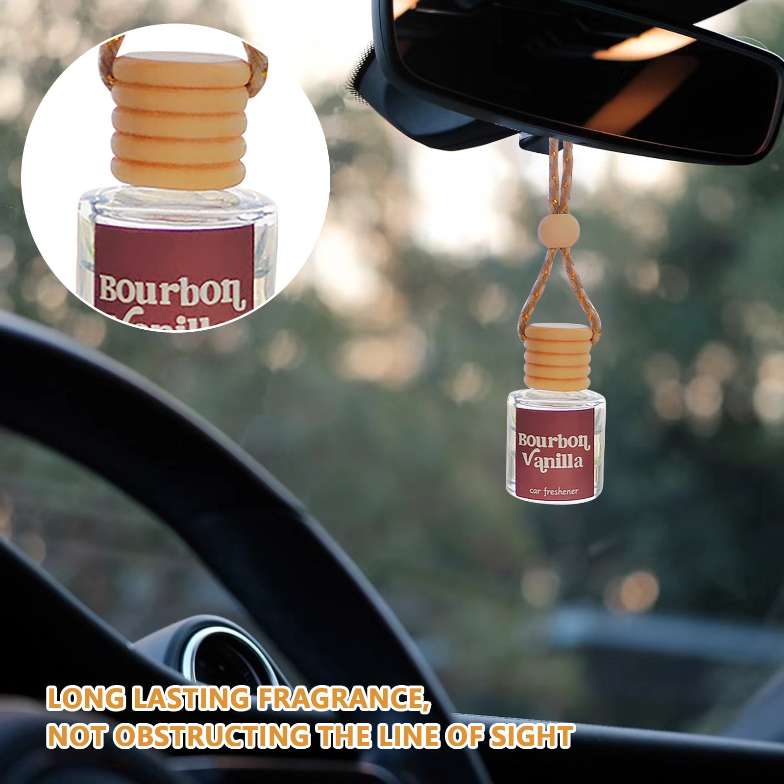 Car Air Freshener Hanging, Essential Oil Diffuser for Car, Car Air ...