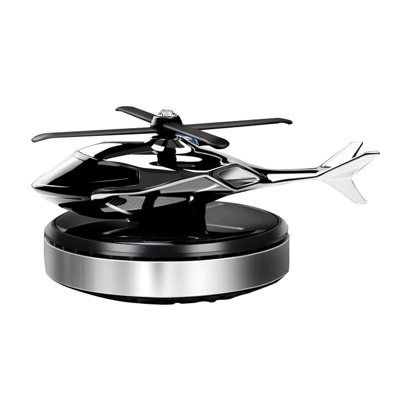 Car Air Freshener, Helicopter Solar Energy Rotating Aromatherapy ...