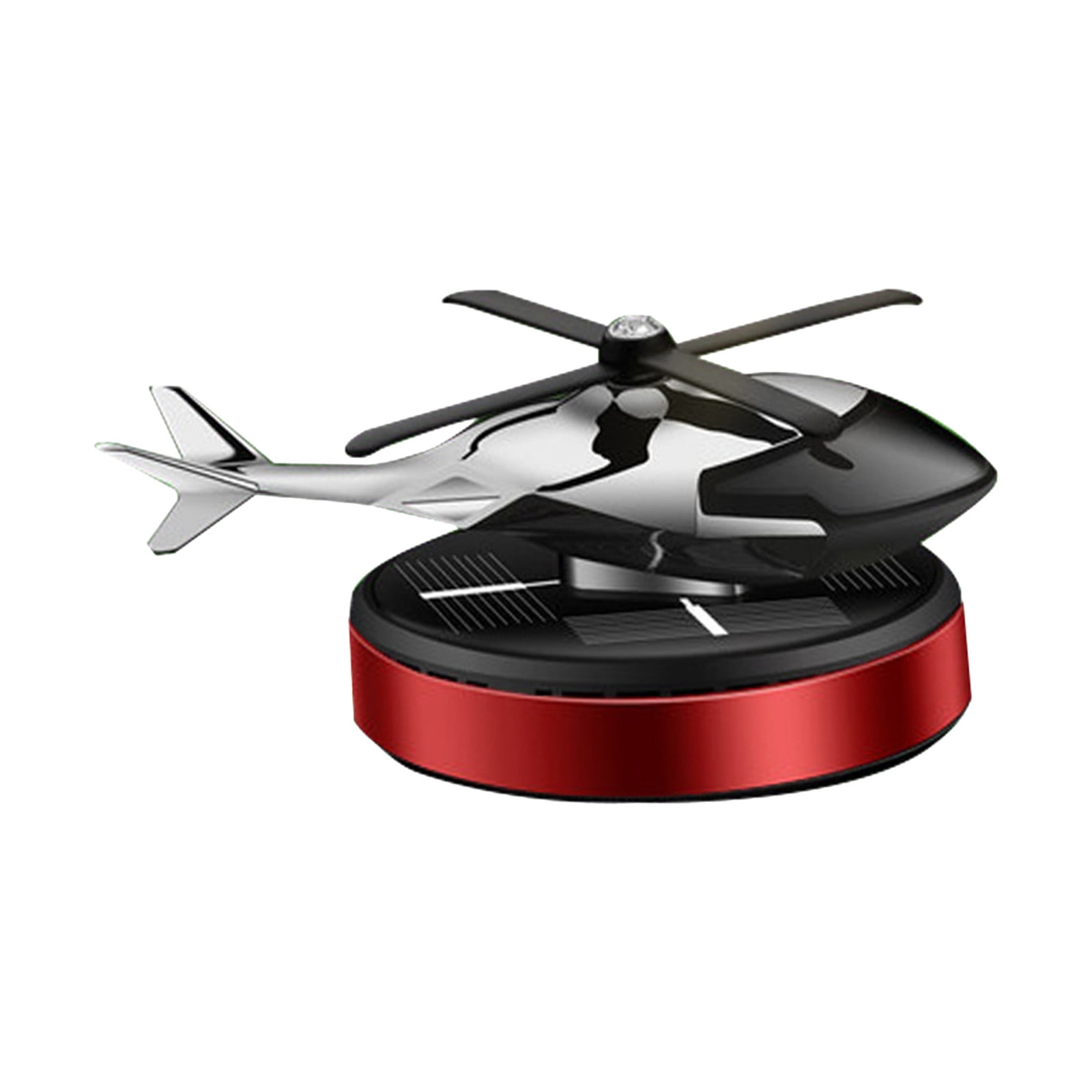 Car Air Freshener, Helicopter Solar Energy Rotating Aromatherapy ...