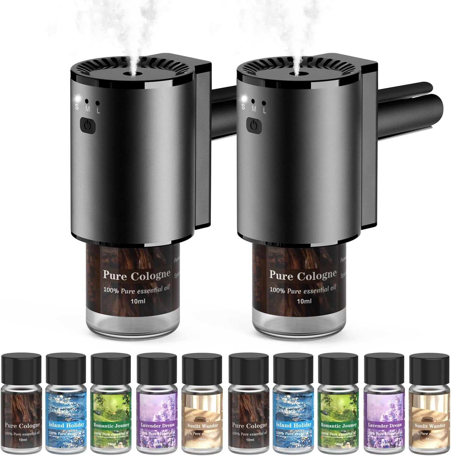 Car Air Freshener, Smart Car Air Freshener for Vent Clips, 1200 Sprays ...