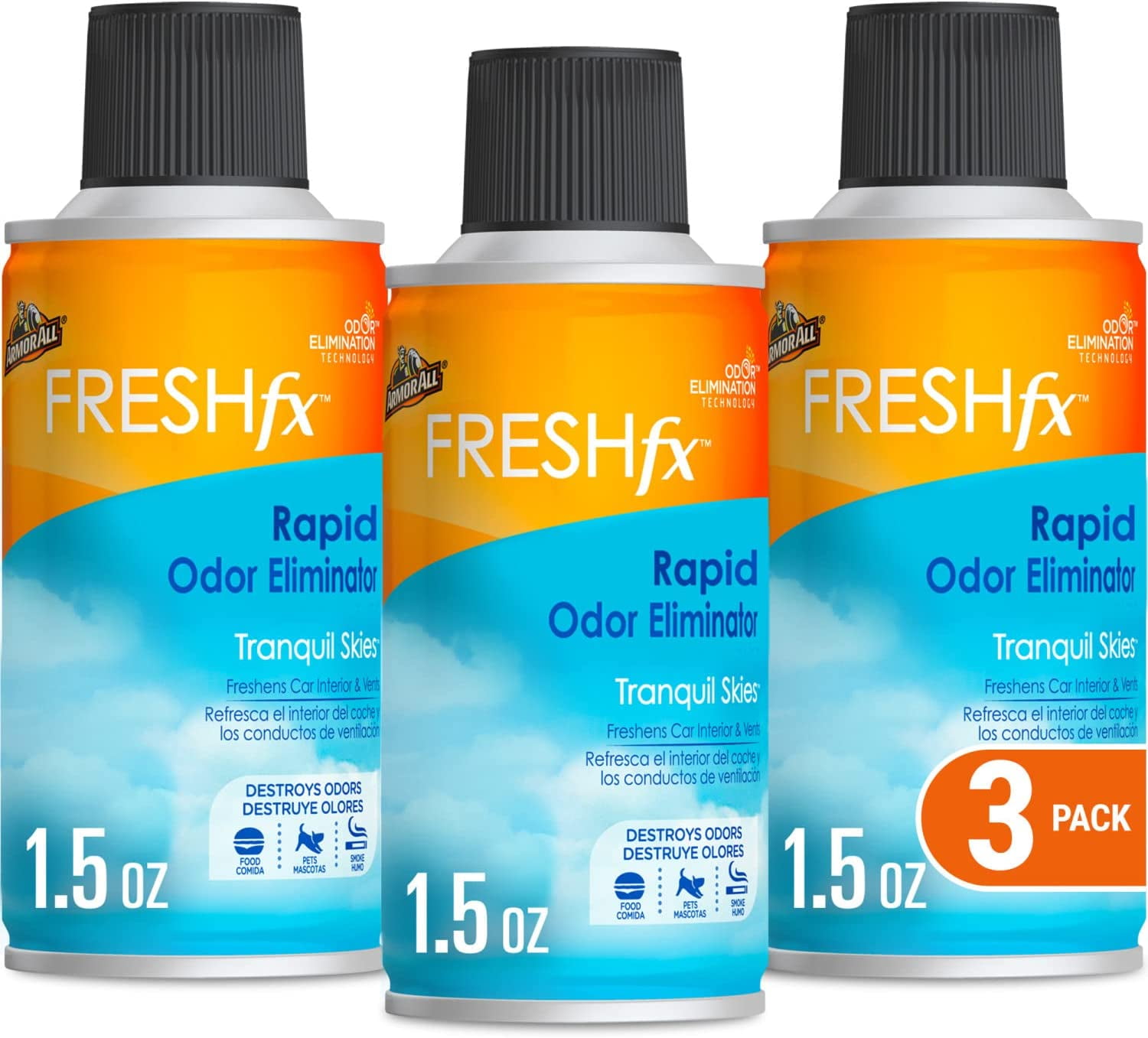 Car Air Freshener and Purifier, Car Odor Eliminator, 1.5 Ounce (Pack of ...