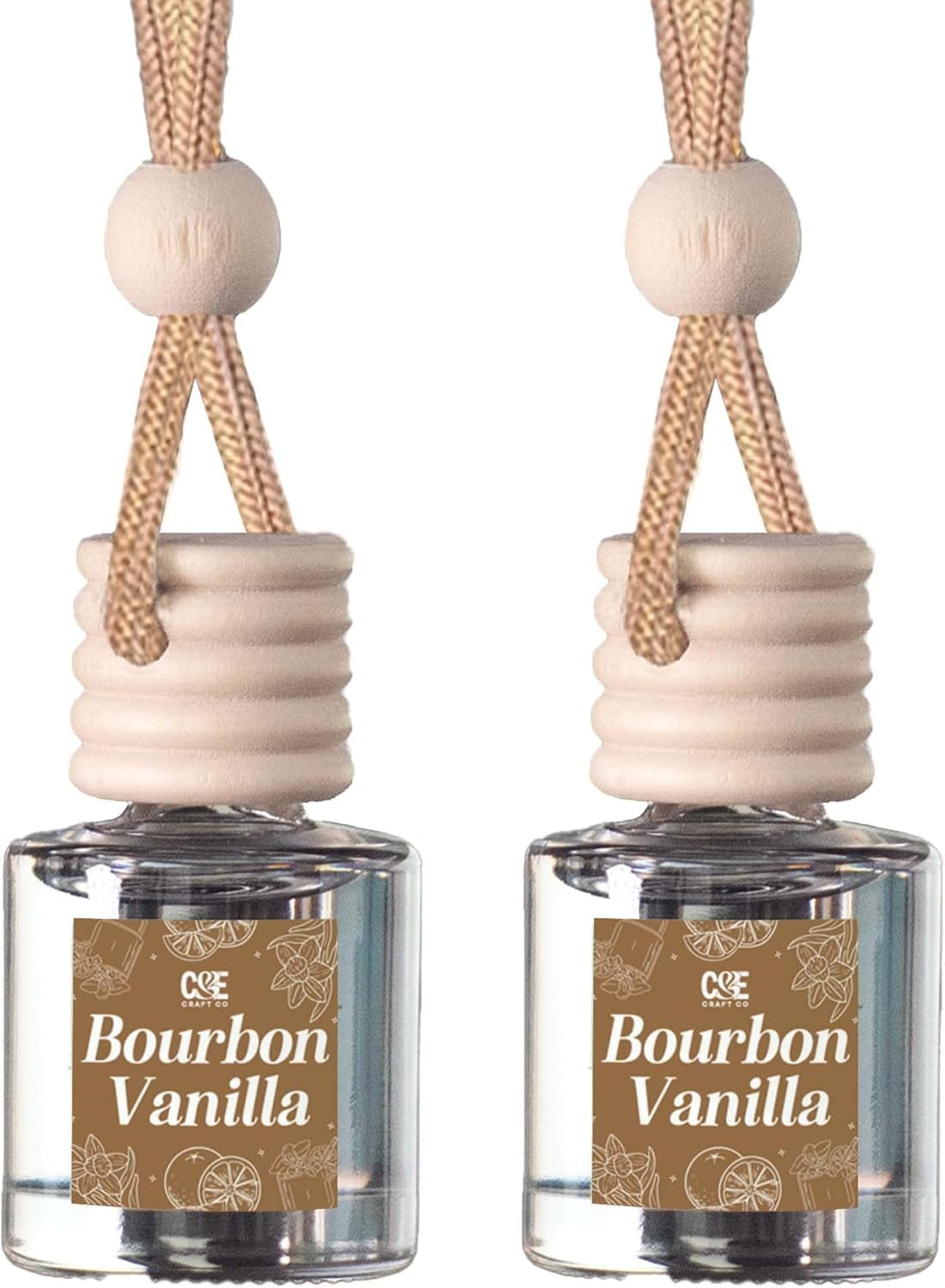 Car Air Hanging Fragrance Oil, Car Auto Freshener for Essential Oils, Scents Fragrance ...