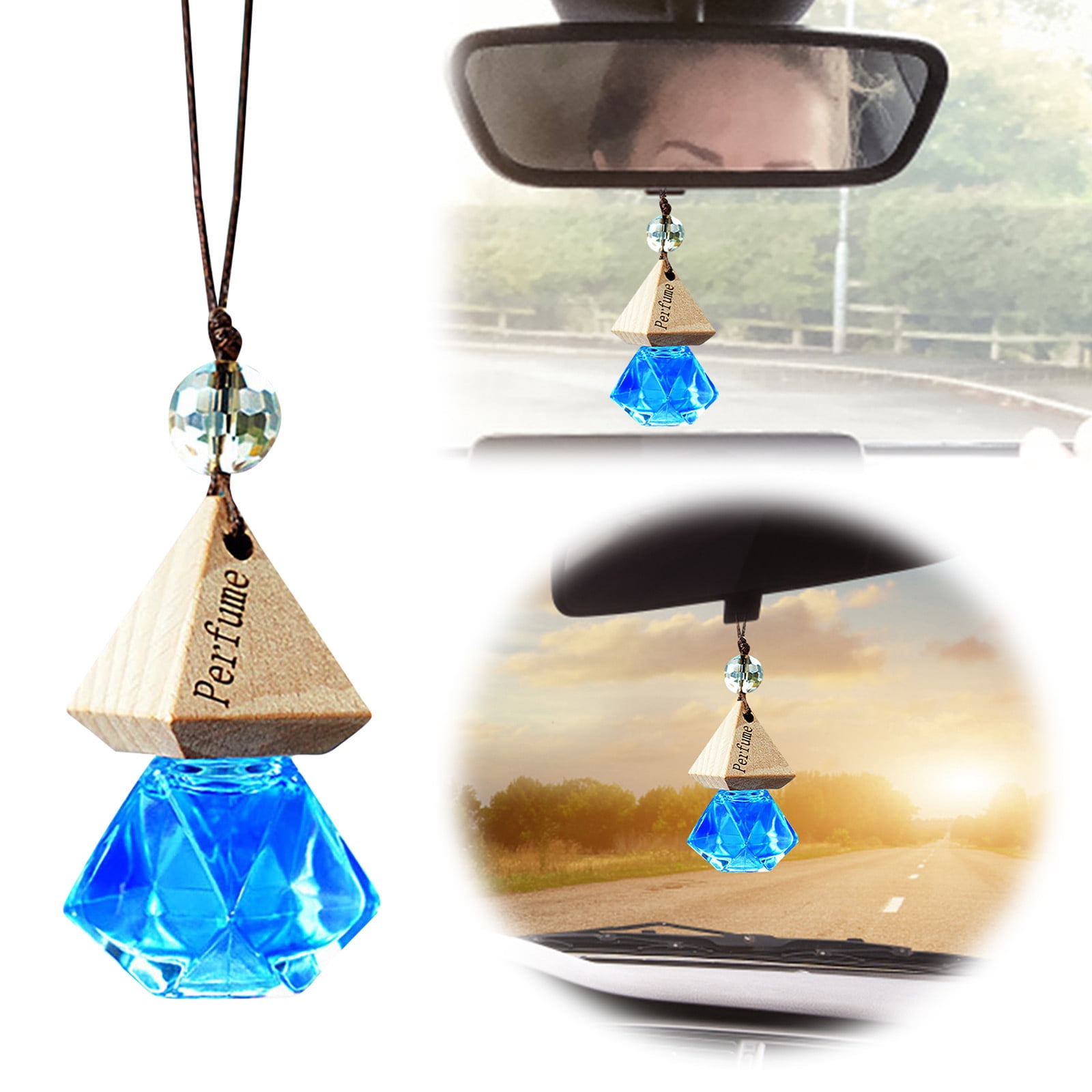 Car Air Hanging Fragrance Oil Diffuser – Car Air Diffuser For Oils ...