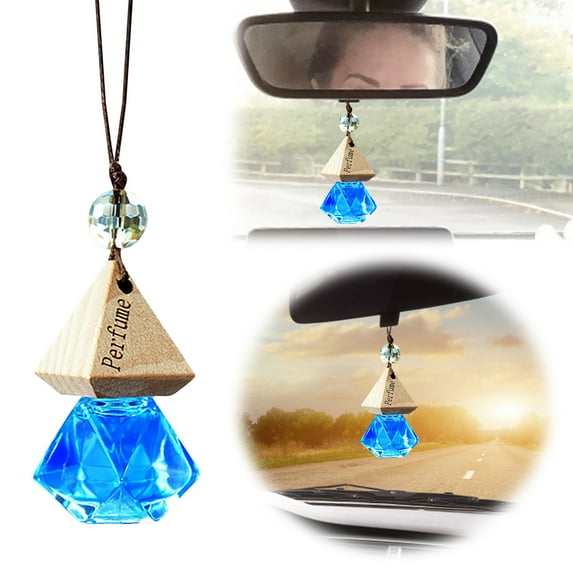 Car Air Hanging Fragrance Oil Diffuser – Car Air Diffuser For Oils Aromatherapy Automobile ...
