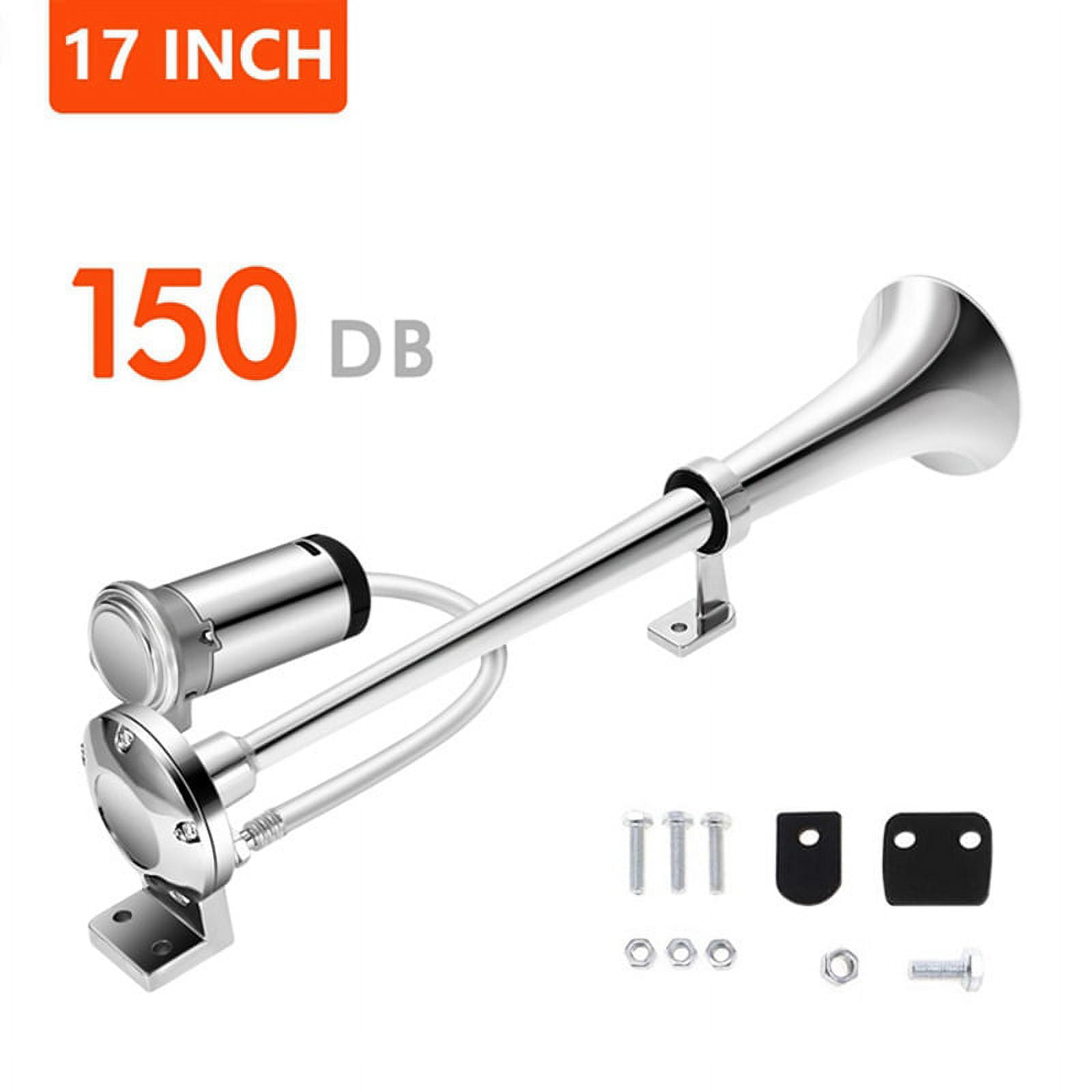 Car Air Horn 17 Inch 150DB 180W Car Siren Tone Pump Single Horn ...