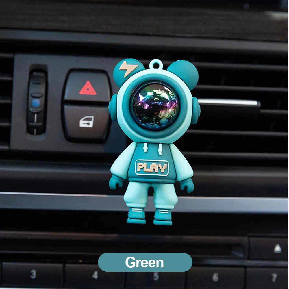 Car Air Outlet Perfume Clip Cartoon Astronaut Air Freshener ...