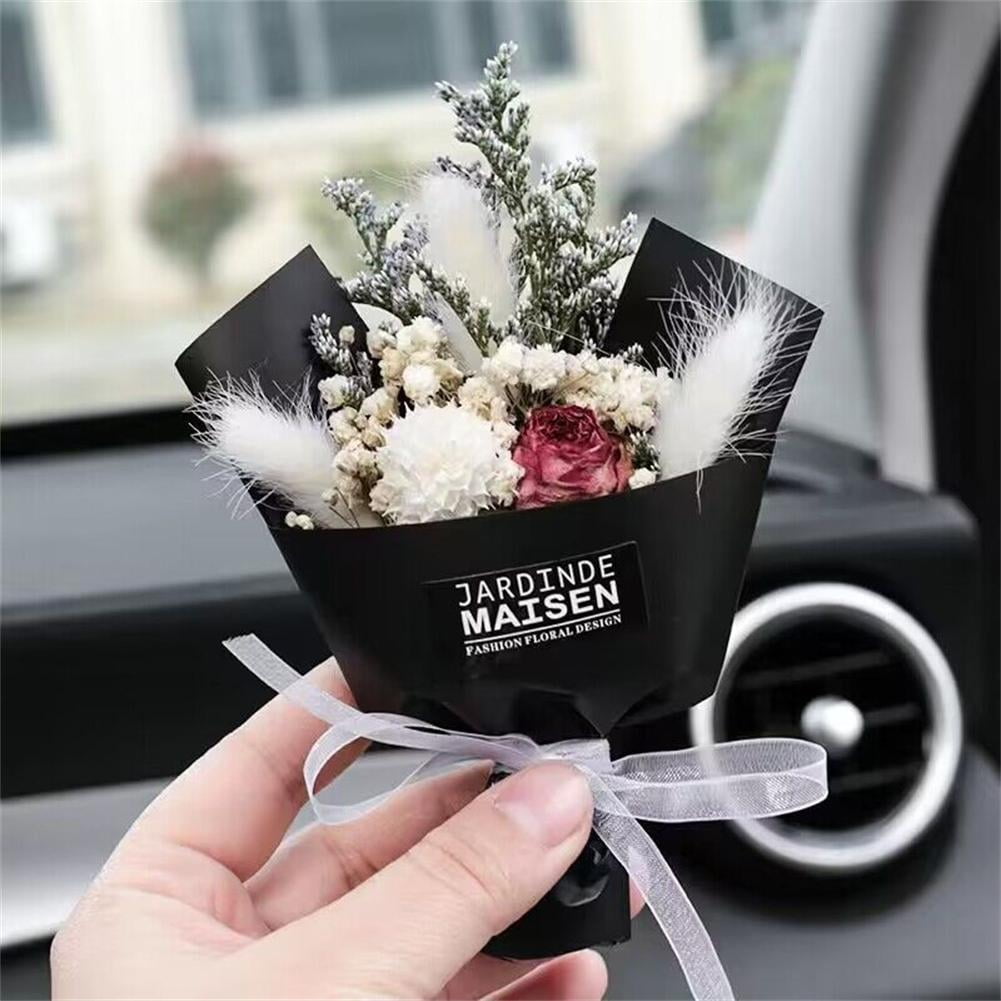 Car Air Vent Flower Clip, Rhinestone & Plastic with Scented, Single ...