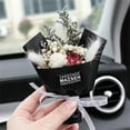 Car Air Vent Flower Clip, Rhinestone & Plastic with Scented, Single ...