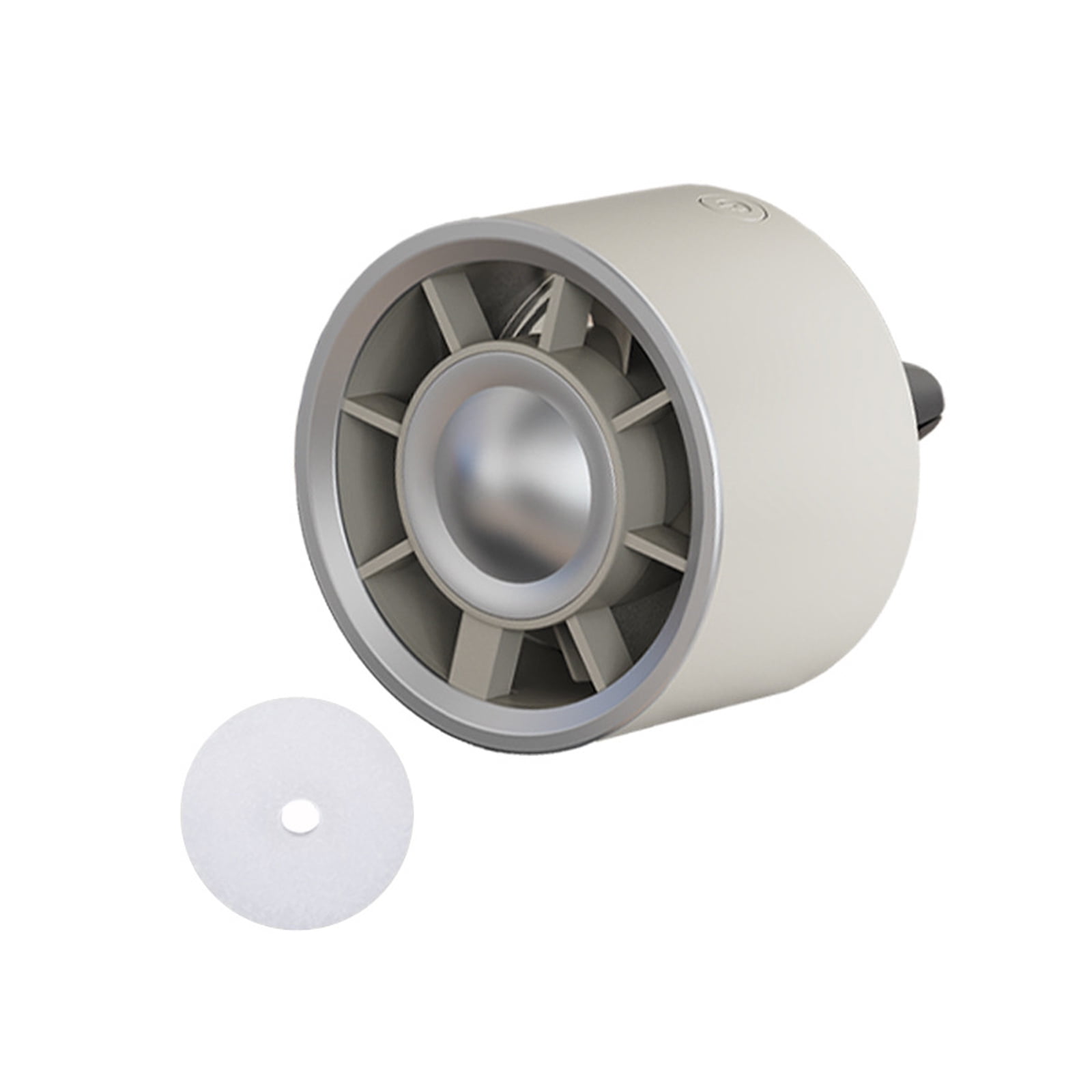 Car Air Vent Mounted Fan with Scent Diffuser & Ambients Light Air ...