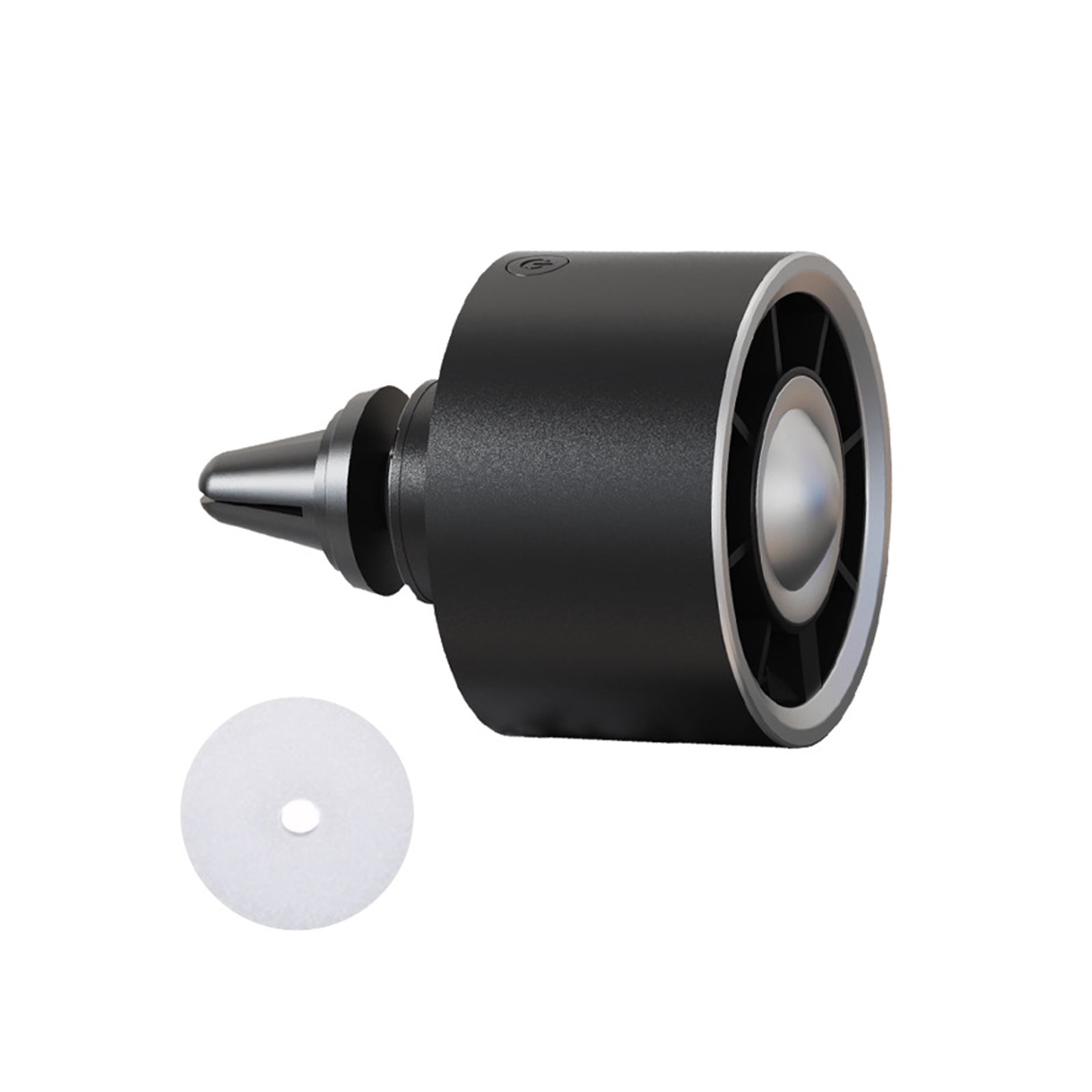 Car Air Vent Mounted Fan with Scent Diffuser & Ambients Light Air ...