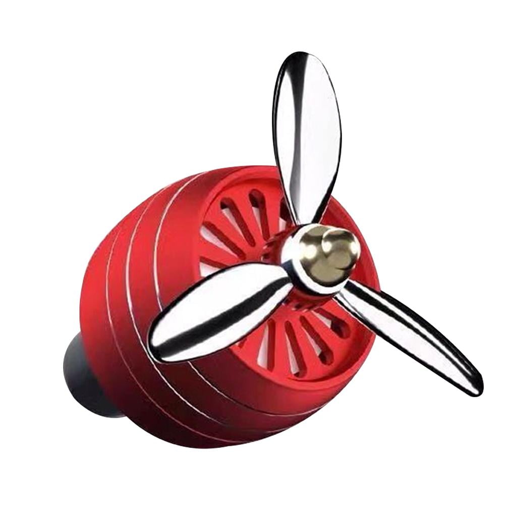 Car AirFreshener Vent Clip w/ LED Lights Fan Fragrance Diffuser 2024AU ...