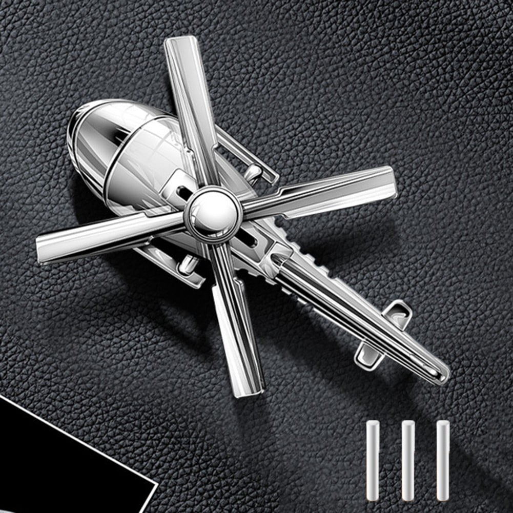 Car Airplane Air Freshener Helicopter Interior Accessories Trim ...