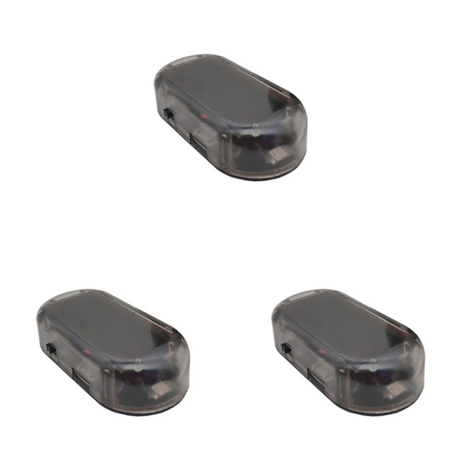 Car Alarm System, Solar Power Dummy Car Alarm LED Light Simulate W ...