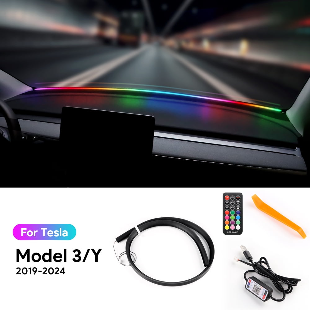 Car Ambient Light USB Interface for 2019-2024 Tesla Model 3 Model Y ...