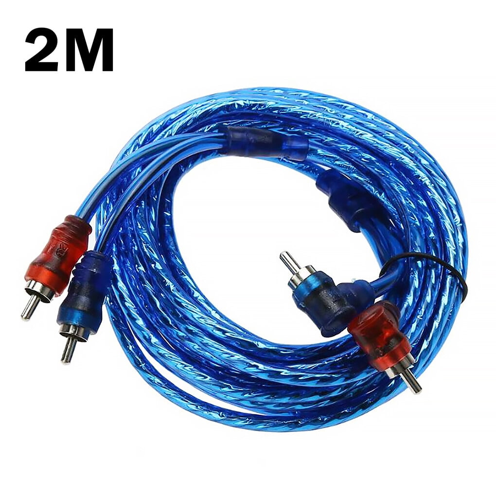 Car Amplifier Cable Installation Wiring RCA Copper Wire Vehicle Digital ...