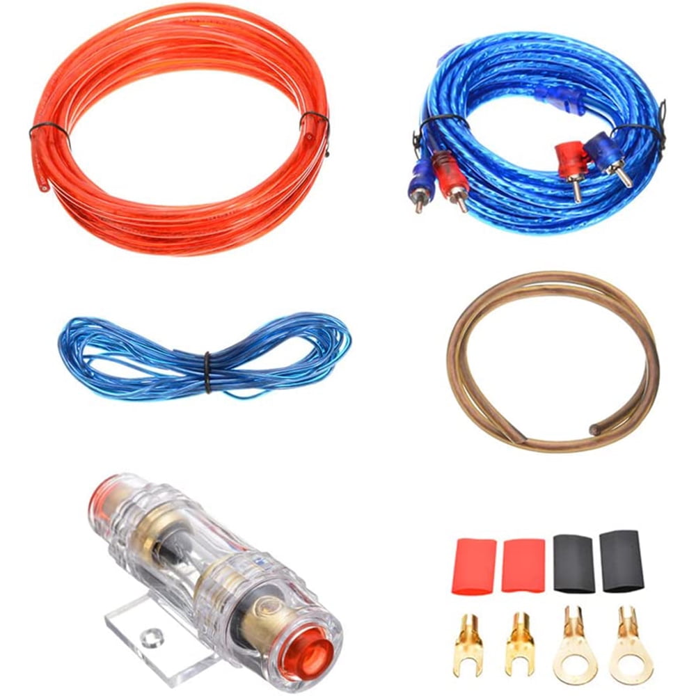 Car Amplifier Cable Set, 10Ga Car Amplifier Cable Set, Car Amplifier ...