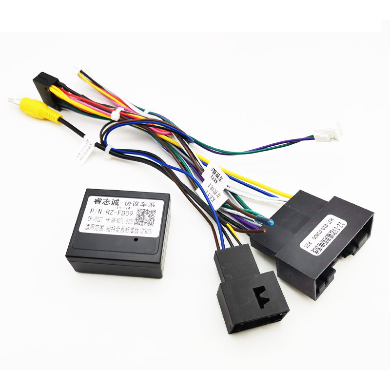 Car Android Harness Adapter CAN Bus Decoder 16Pin Plug to 24 Pin Ford ...