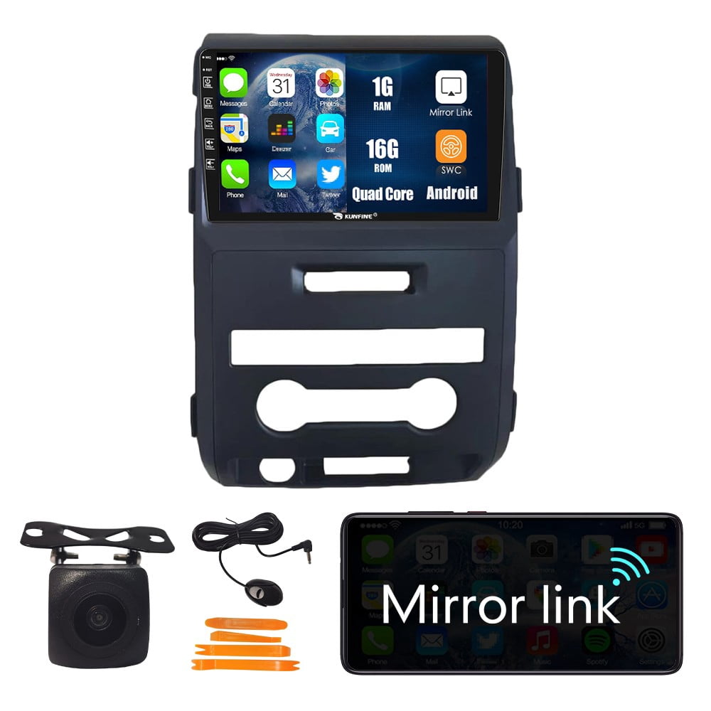 Car Android Navigation Stereo GPS Radio Reverse Camera Display 9" IPS ...