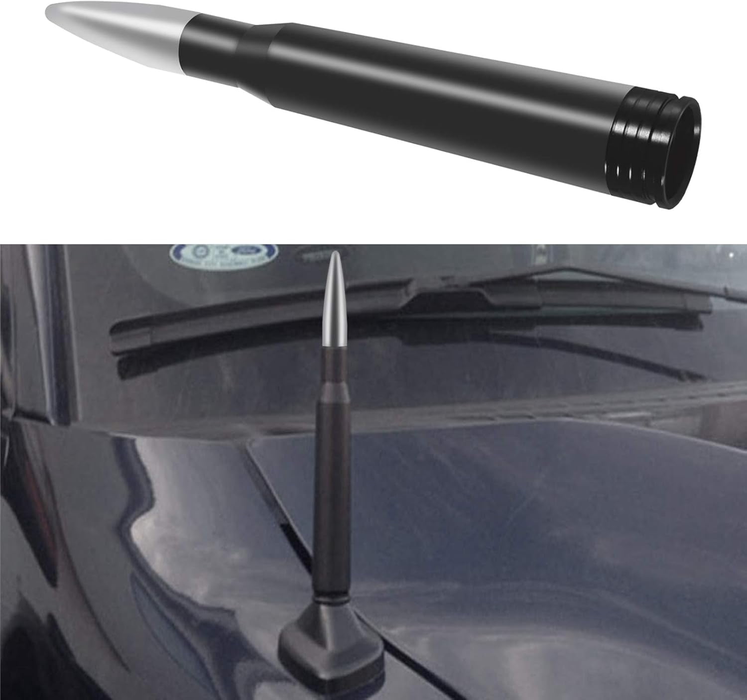 Car Antenna, Vehicle Stubby Antenna Mast Bullet, Car Truck Antenna ...
