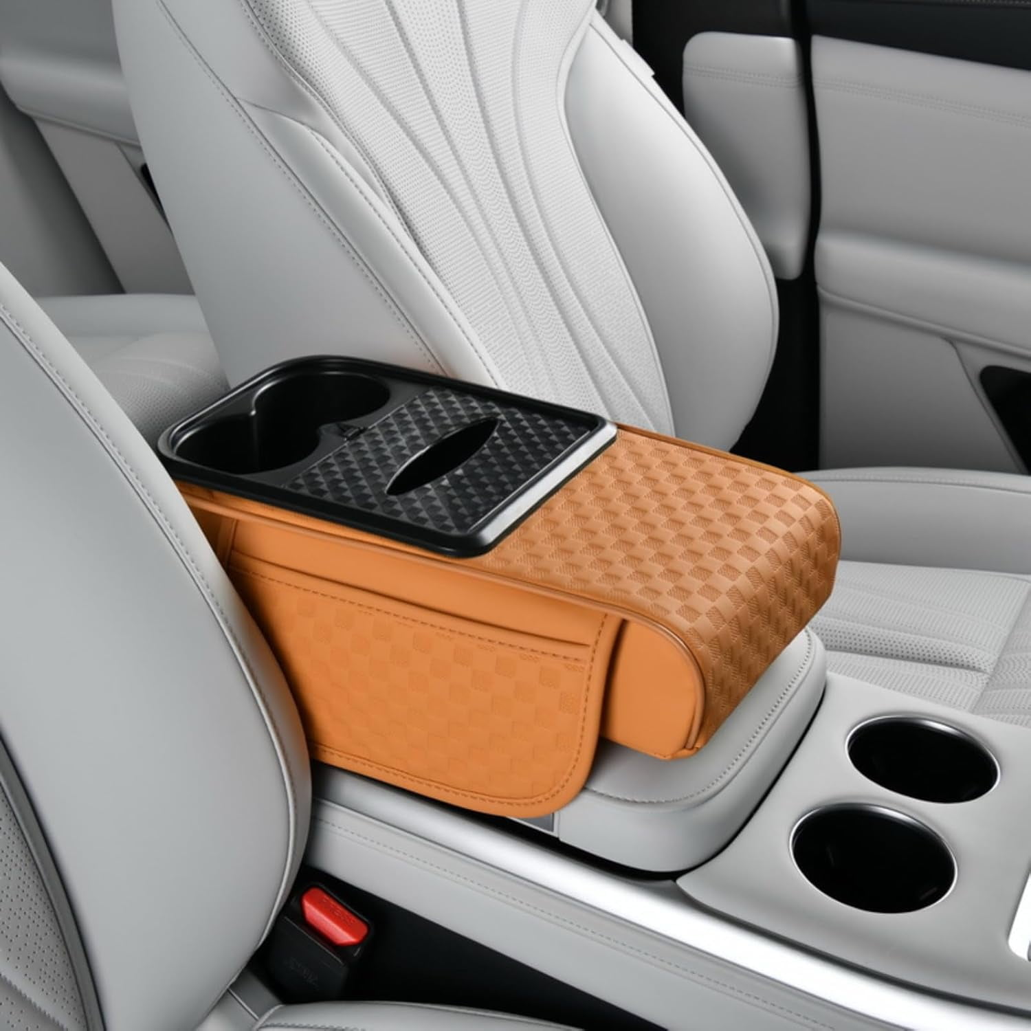 Car Armrest Cushion，Car Center Console Armrest Pad, Arm Rest Box ...