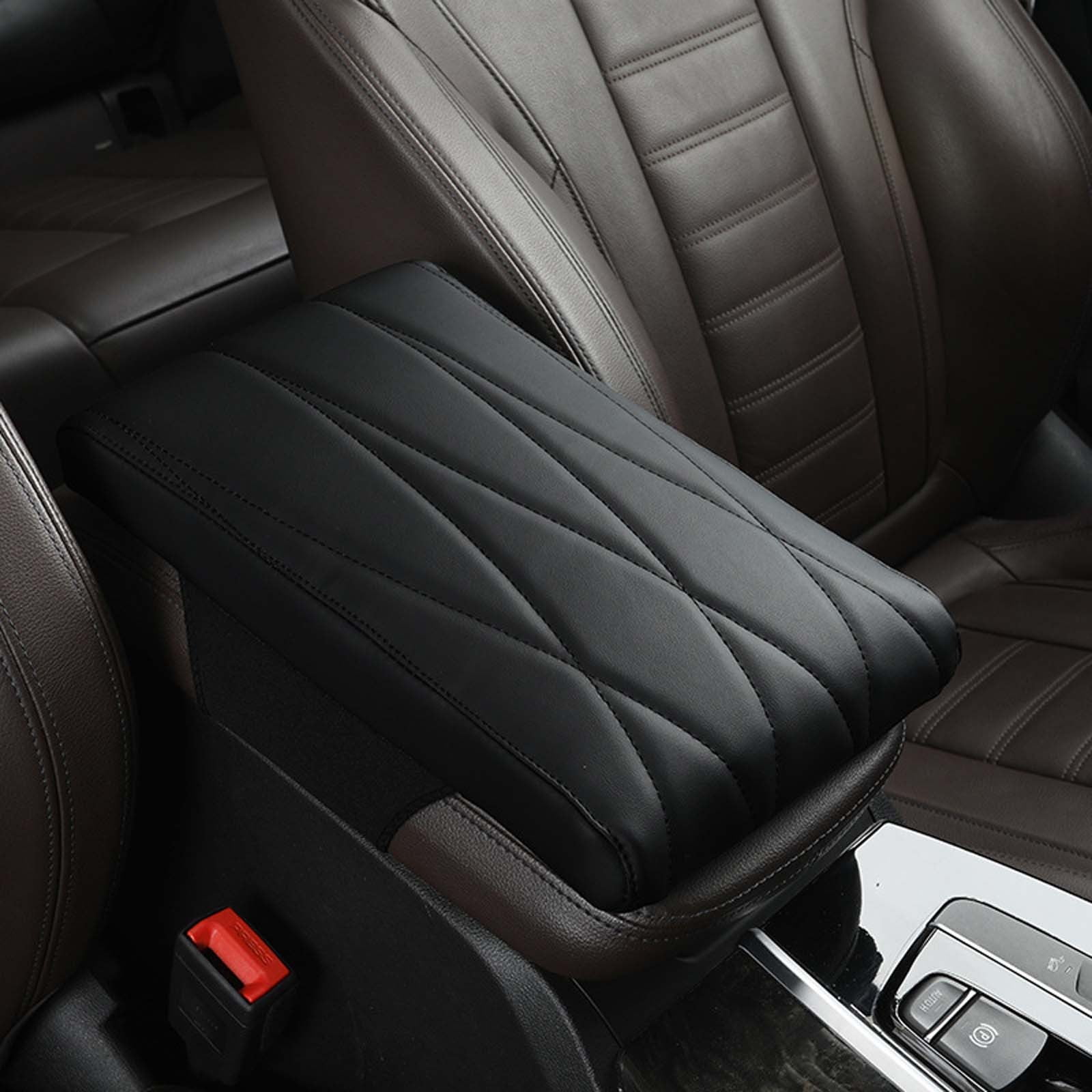 Car Armrest Cushion Pad | Memory Foam & Microfiber Leather | Waterproof ...