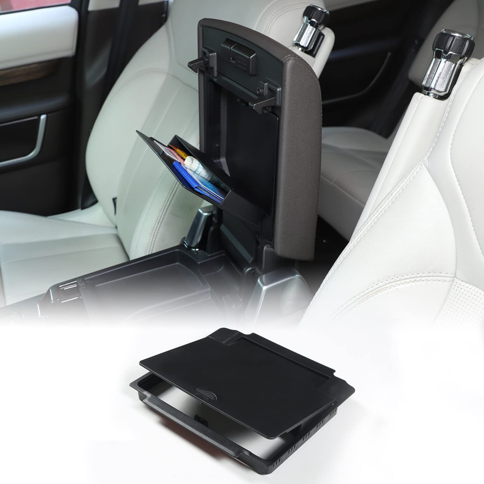 Car Armrest Hidden Storage Box Compatible with Land Discovery 5 LR5 ...