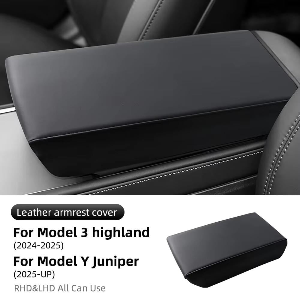 Car Armrest Mat Center Console Protector Cushion Box Cover Pad a /t ...