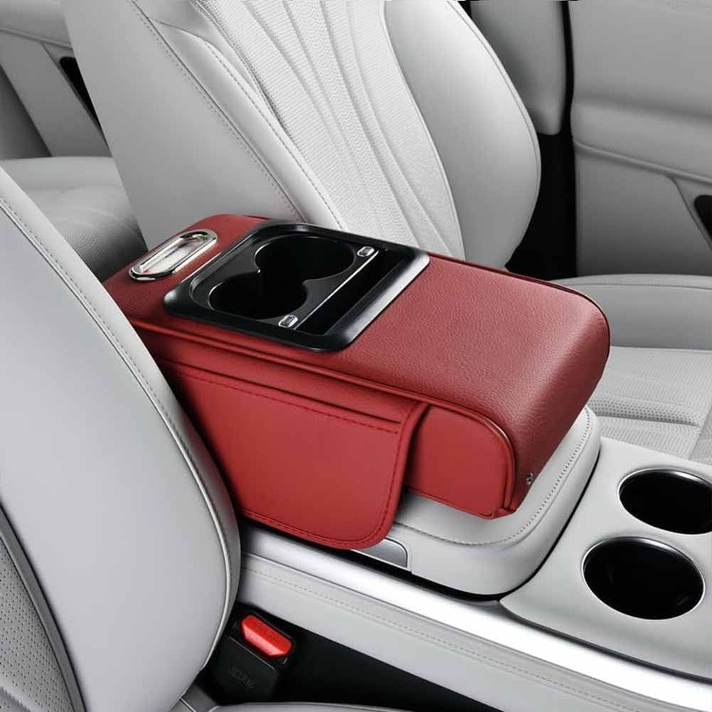 Car Armrest Organizer with USB Charging Ports, 5-in-1 Car Center ...