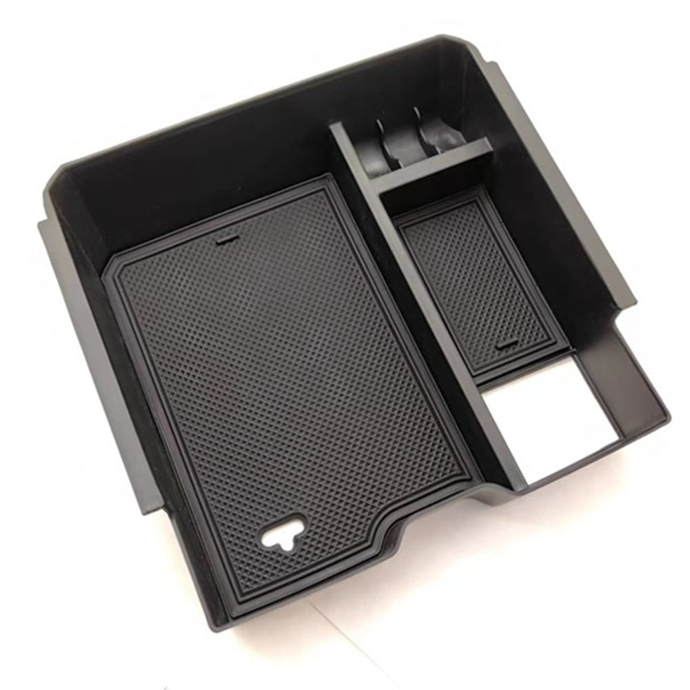 Car Armrest Storage Tray Organizer for Ford Explorer 2023 2024 - Black ...