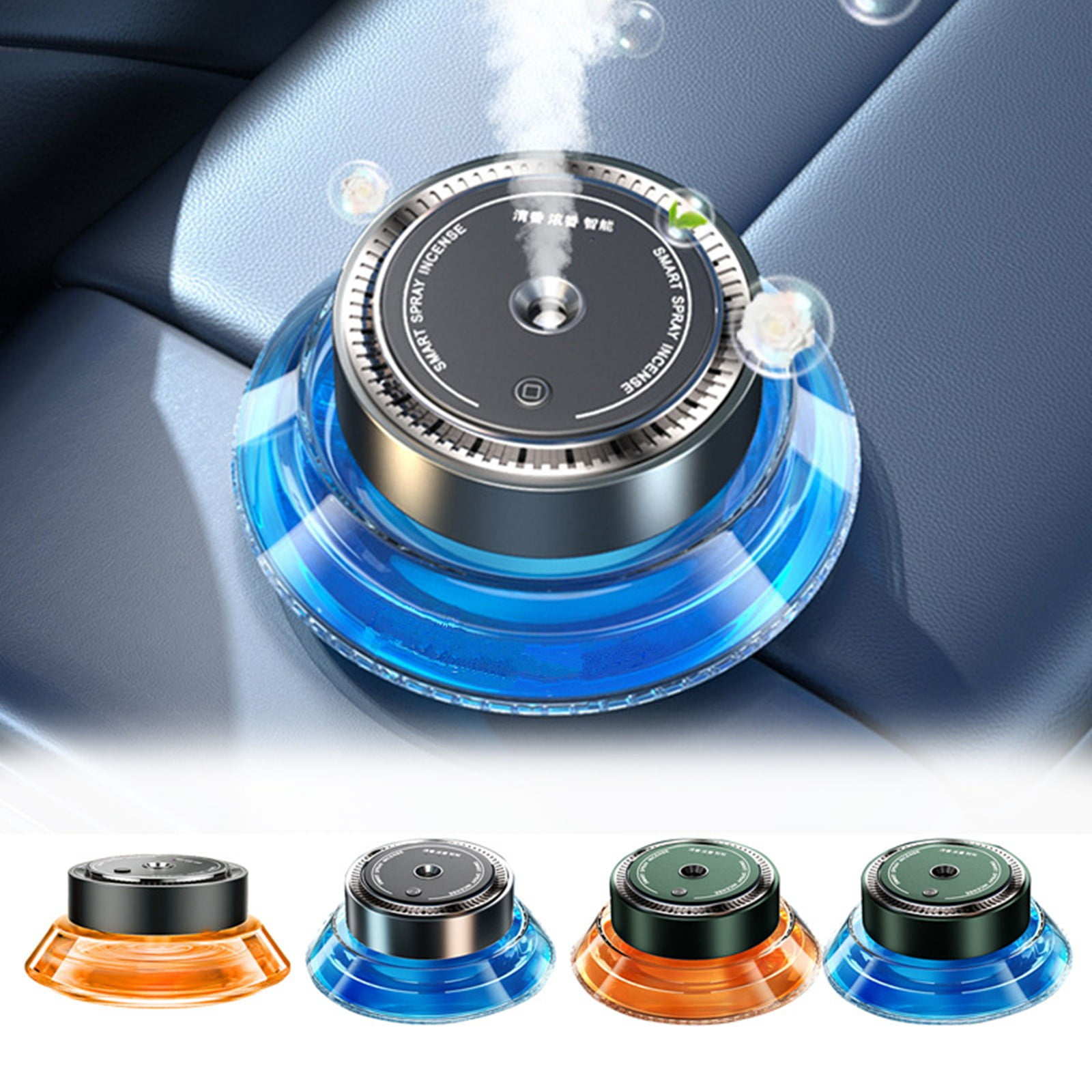 Car Aromatherapy Diffuser, Alloy Atomized Perfume, 50ml Capacity, Automotive Air Freshener, for ...