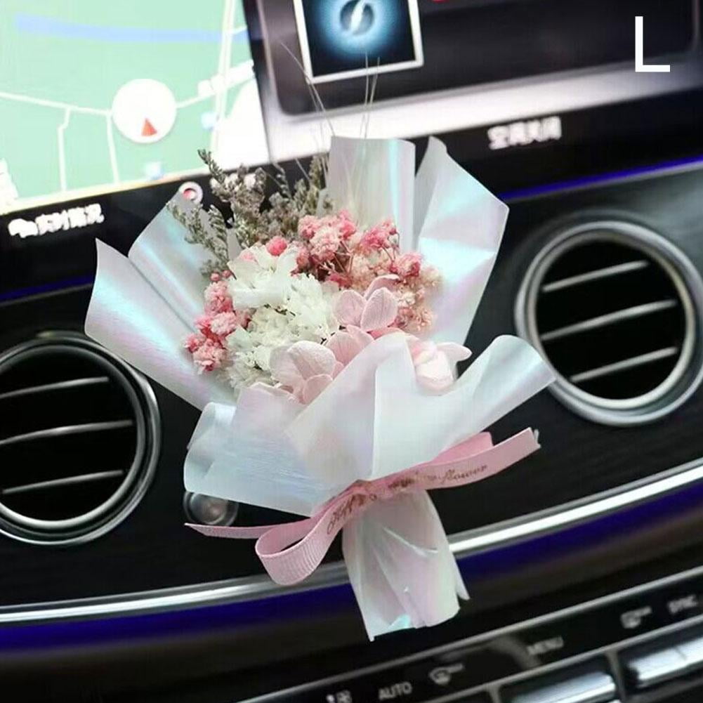 Car Aromatherapy Outlet Perfume Creative Eternal Dry Bouquet Rose Car ...