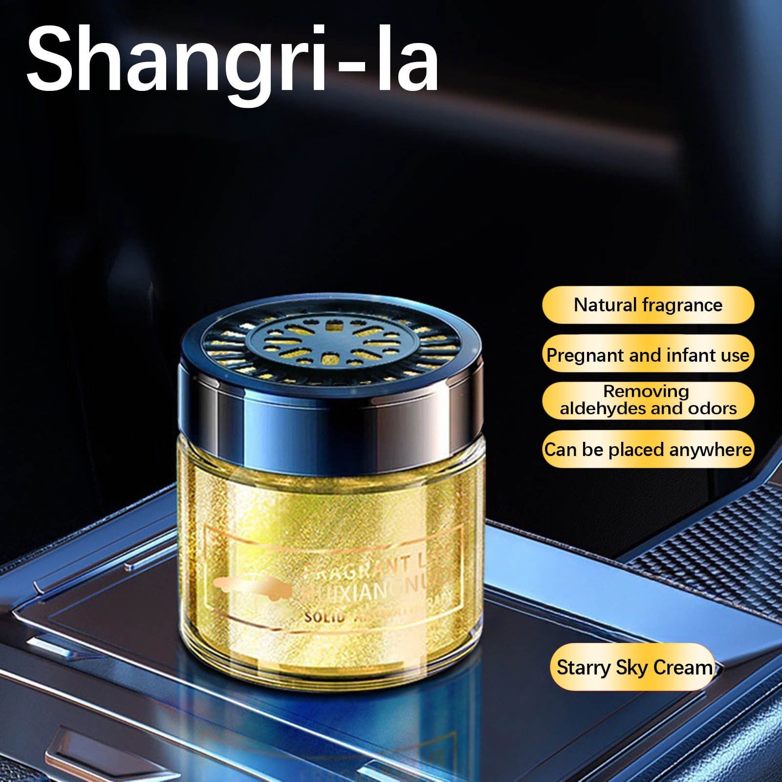 Car Aromatherapy Solid Balm | Long-Lasting Car Odor Eliminator | Sky ...