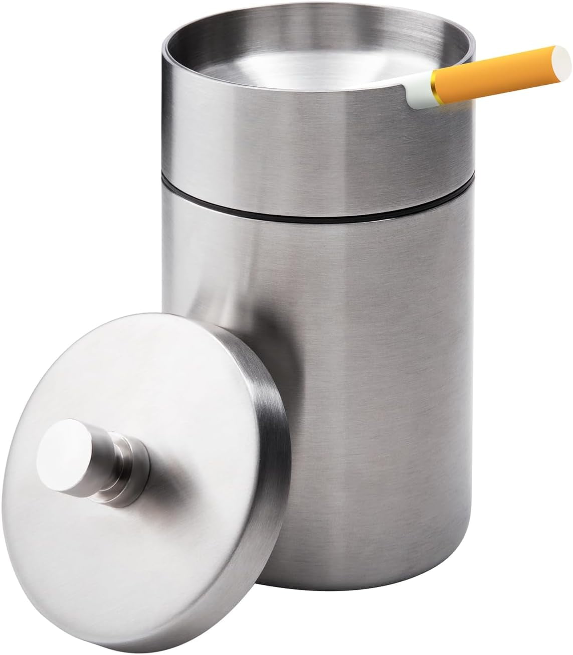 Car Ashtray with Lid Auto Ashtrays Smell Proof Smokeless Ashtray for ...