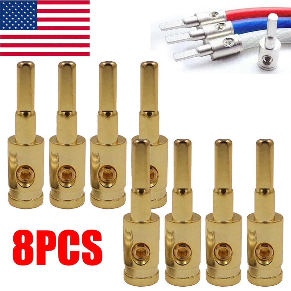 Car Audio AMP Gauge Ground Wire Pin AWG Input Wire Reducer Connector ...