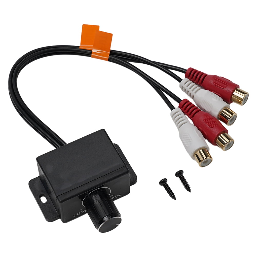 Car Audio Amplifier Universal RCA Level Remote Volume Control Knob ...