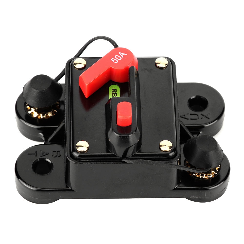 Neyseki Car Audio Automatic Manual Reset Fuse Holder Circuit Breaker ...