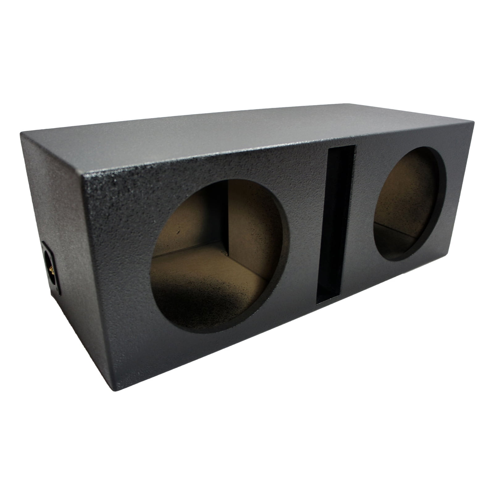Car Audio Bed Lined Ported Dual 15 Sub Box Stereo Speaker Subwoofer ...