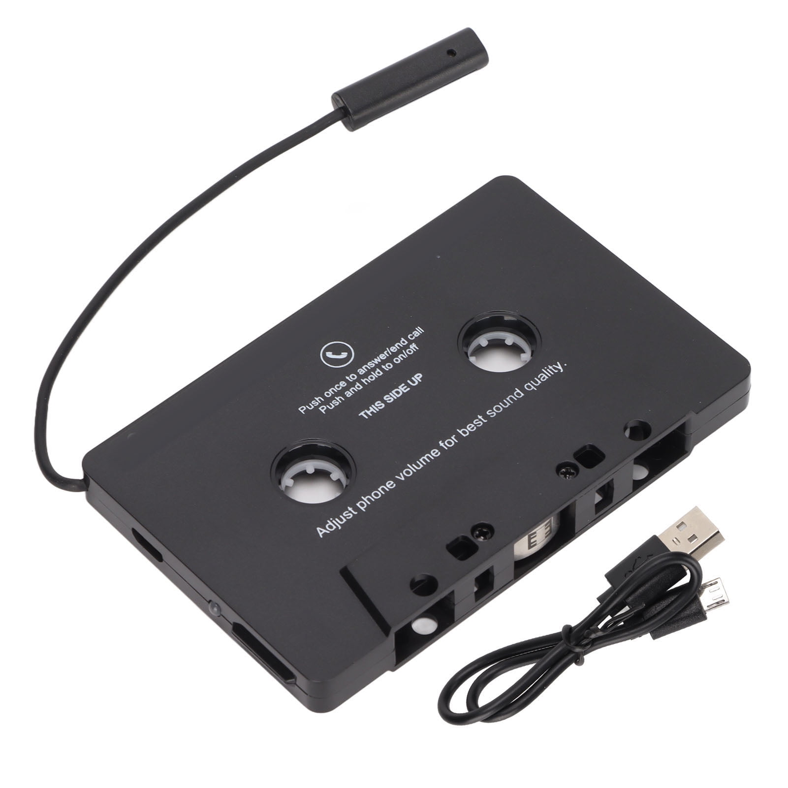 Car Audio Cassette Adapter Tape, Bluetooth Adaptor, USB Charging ...