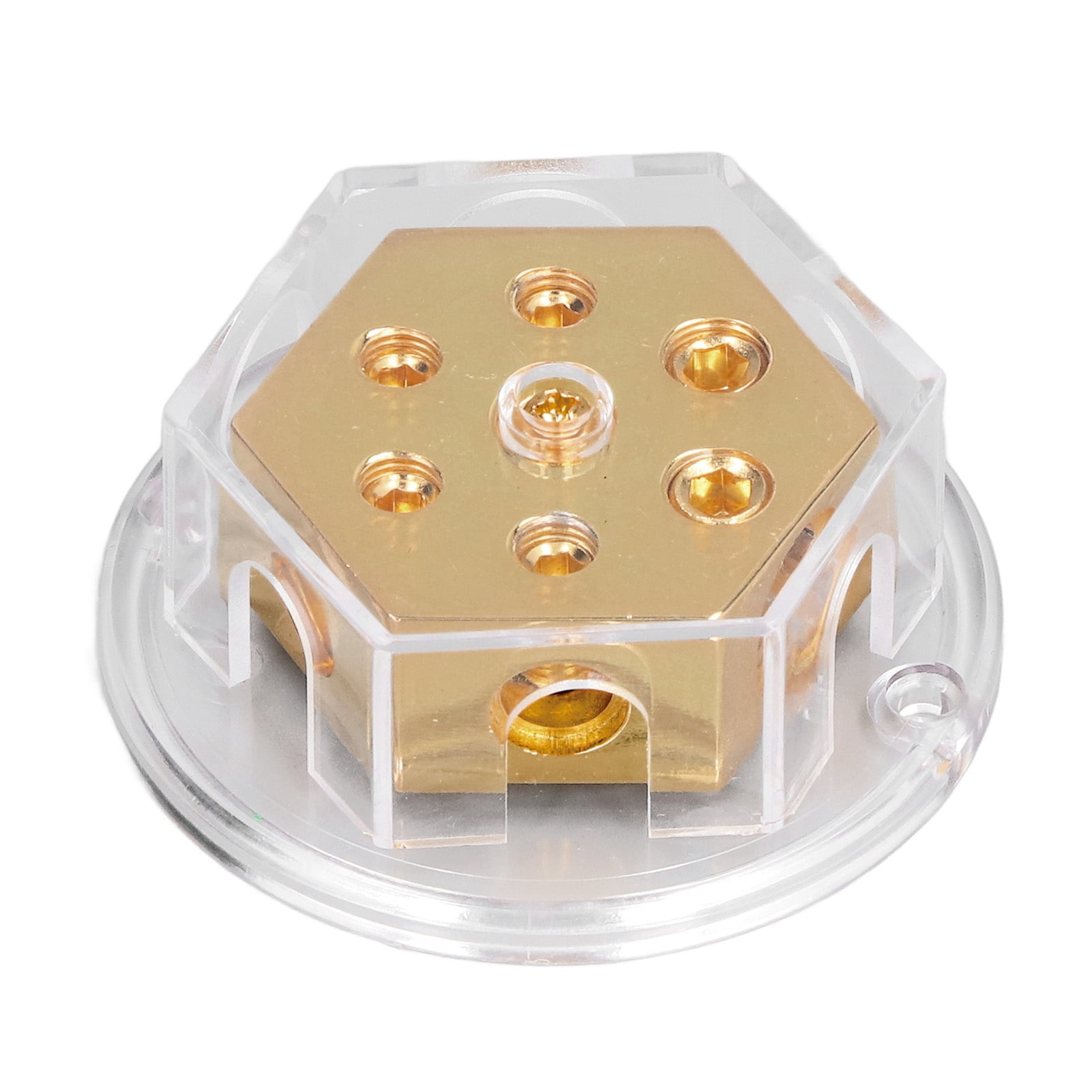 Car Audio Distribution Block, 2x0 Gauge Input, 4x4 Gauge Output ...