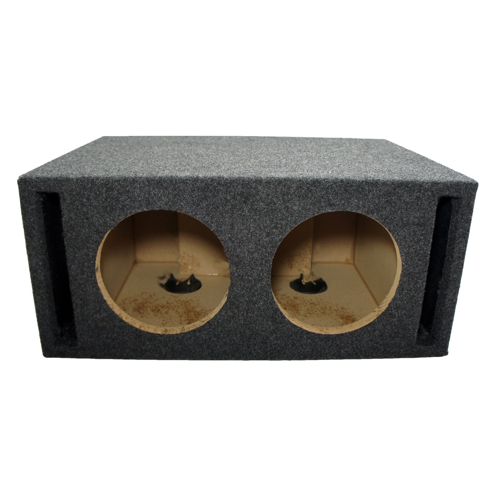 Car Audio Dual 8" SPL Bass Subwoofer Labyrinth Vent Sub Box Stereo ...