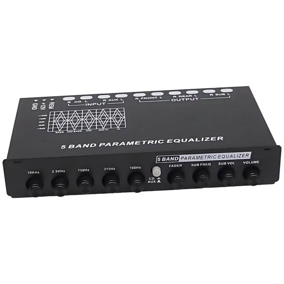 Power Acoustik PWM-16 Pre-Amp Car Audio Equalizer with Subwoofer ...