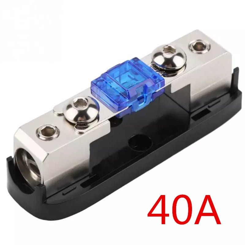 Car Audio Fuse Power Fuse Holder 30-150A Stereo Audio Single Way AGU ...