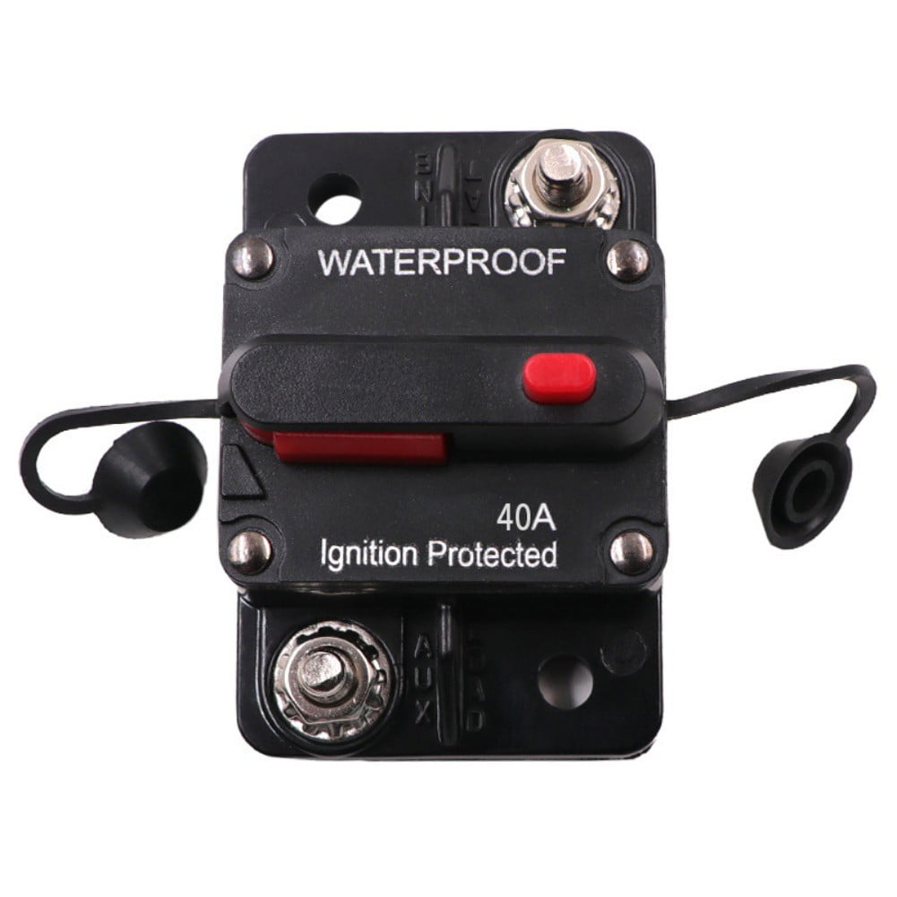 Car Audio Power Supply Fuse Holder Circuit Breaker with Switch High ...