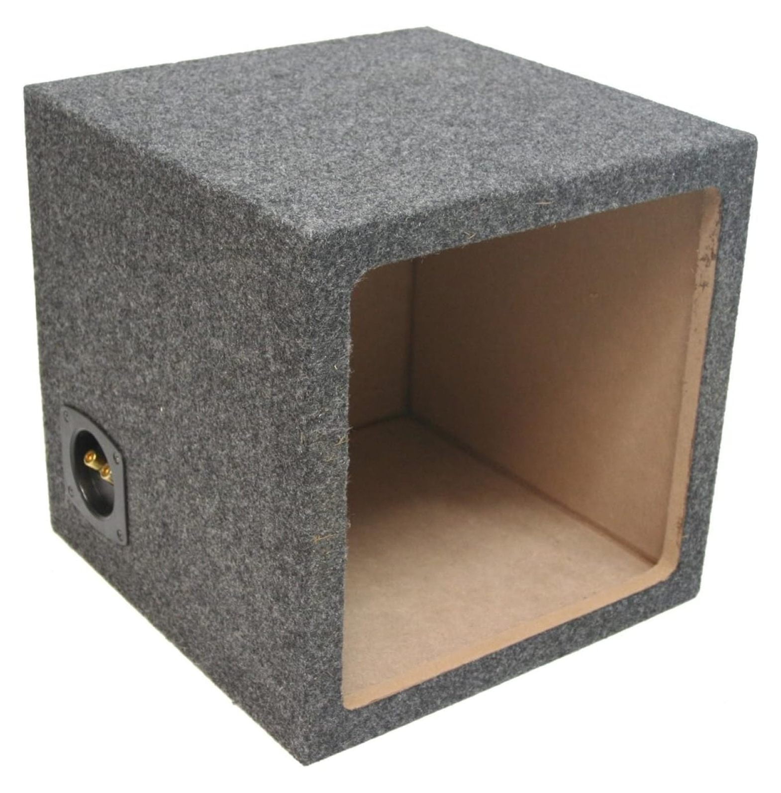 Car Audio Single 12" Sealed Square Sub Box Enclosure fits L7 Subwoofer ...