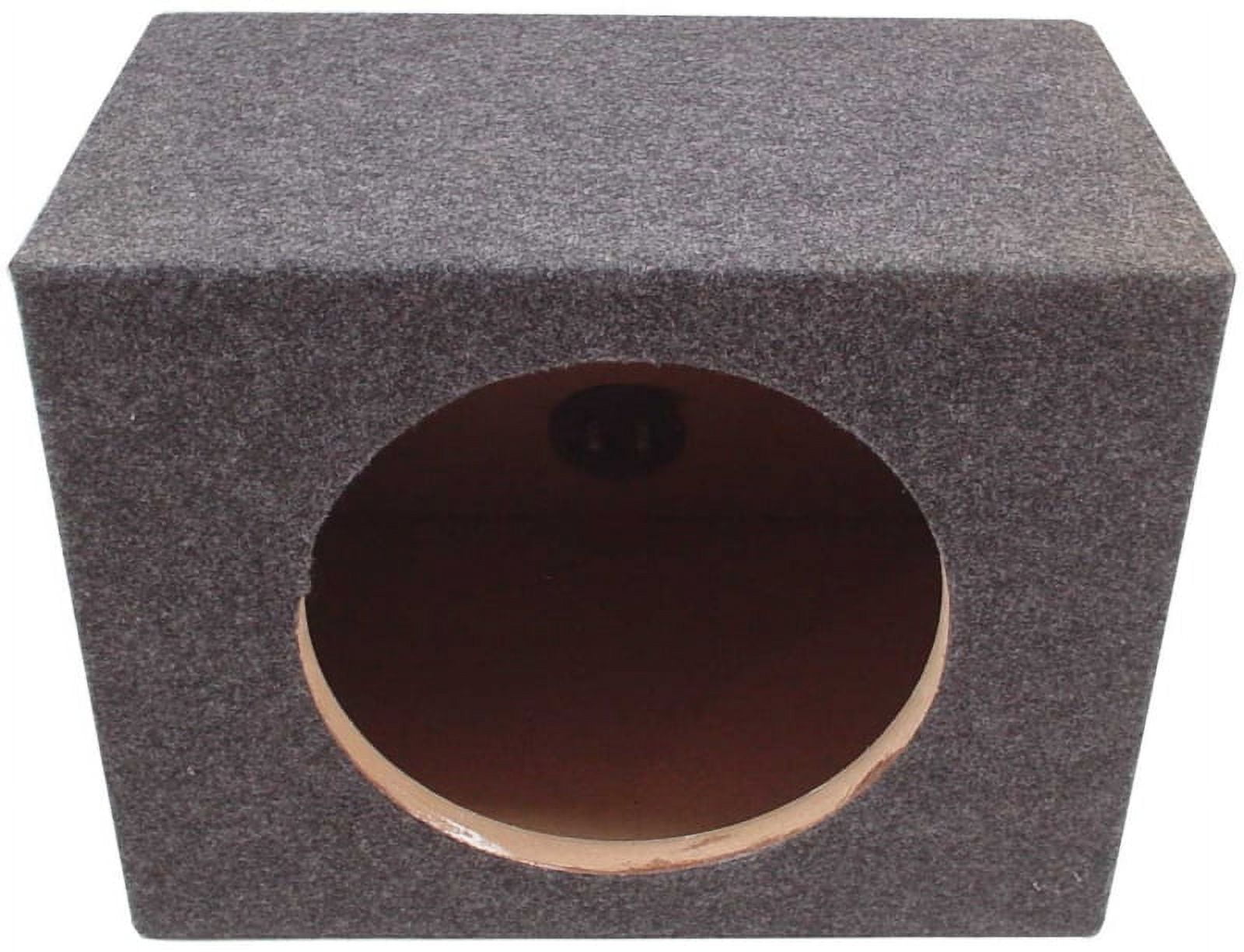 Walmart Car Audio 12" Sealed Subwoofer, Rear Angle Sub Box Enclosure ...