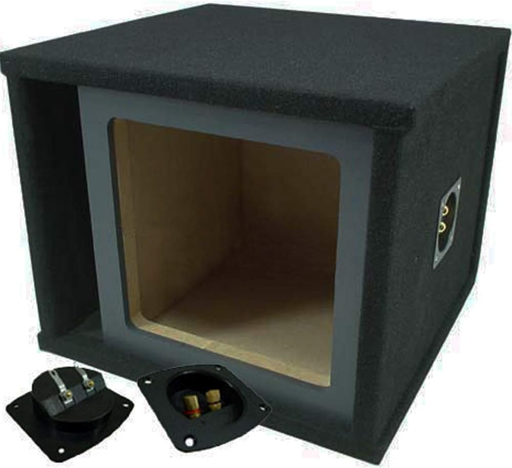 Car Audio Single 15" Vented Sub Box for Kicker L7 Square Subwooofer ...
